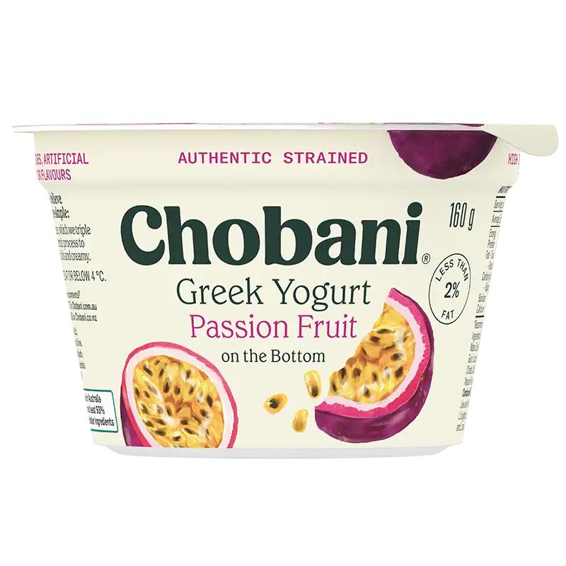 Chobani Yogurt Passion Fruit 2% Fat | The Meatz Grocer